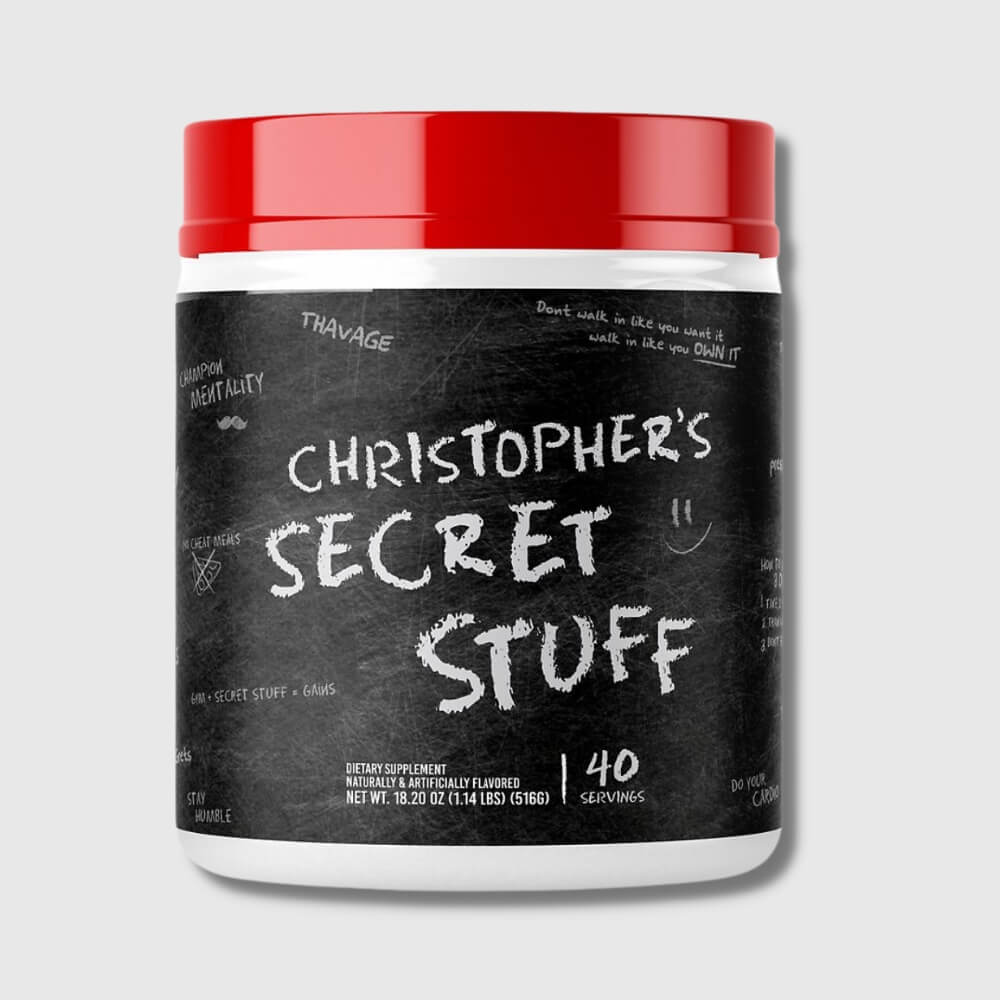 CBUM Christopher's Secret Stuff Pre Workout | Megapump