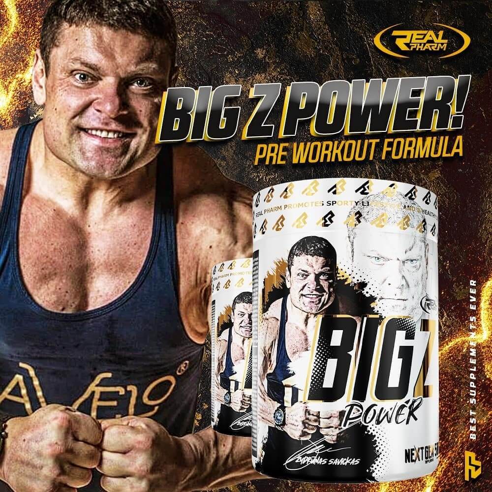 Big Z Power Pre Workout Real Pharm | Megapump