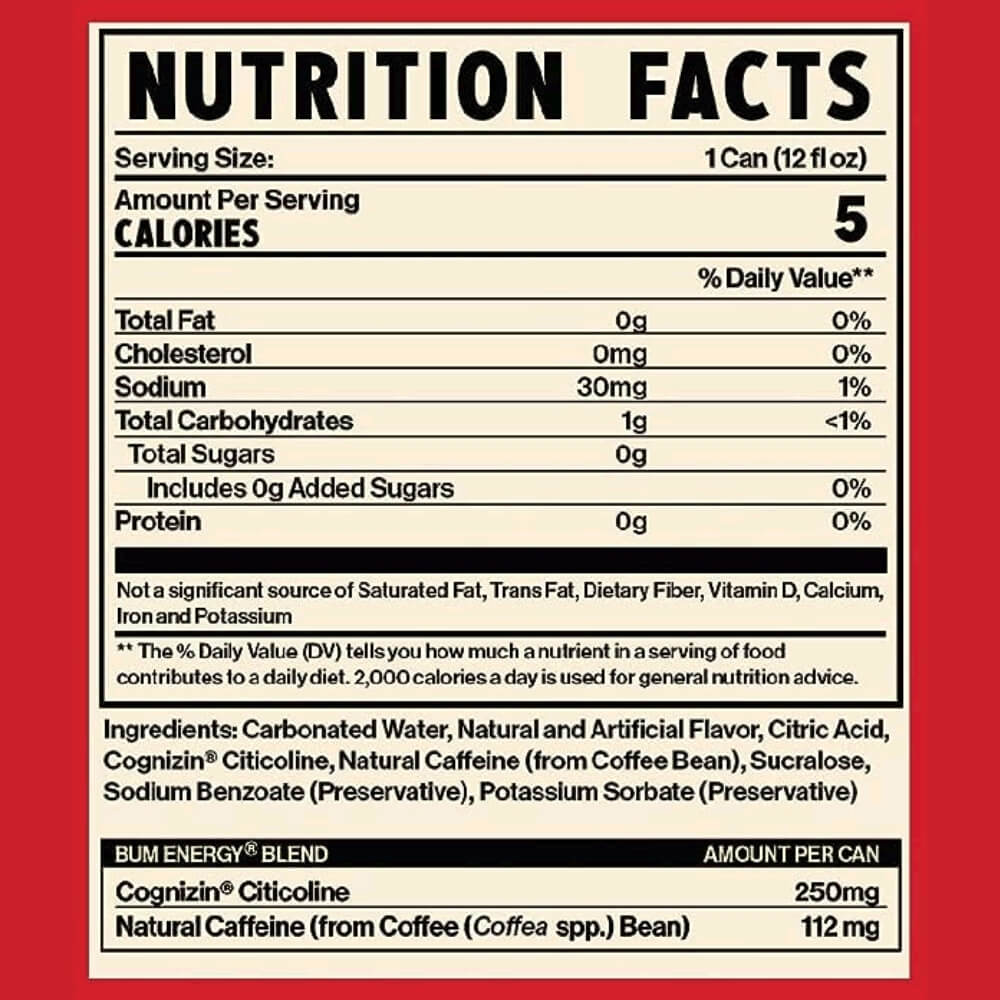 Bum Energy Drink Chris Bumstead | Megapump