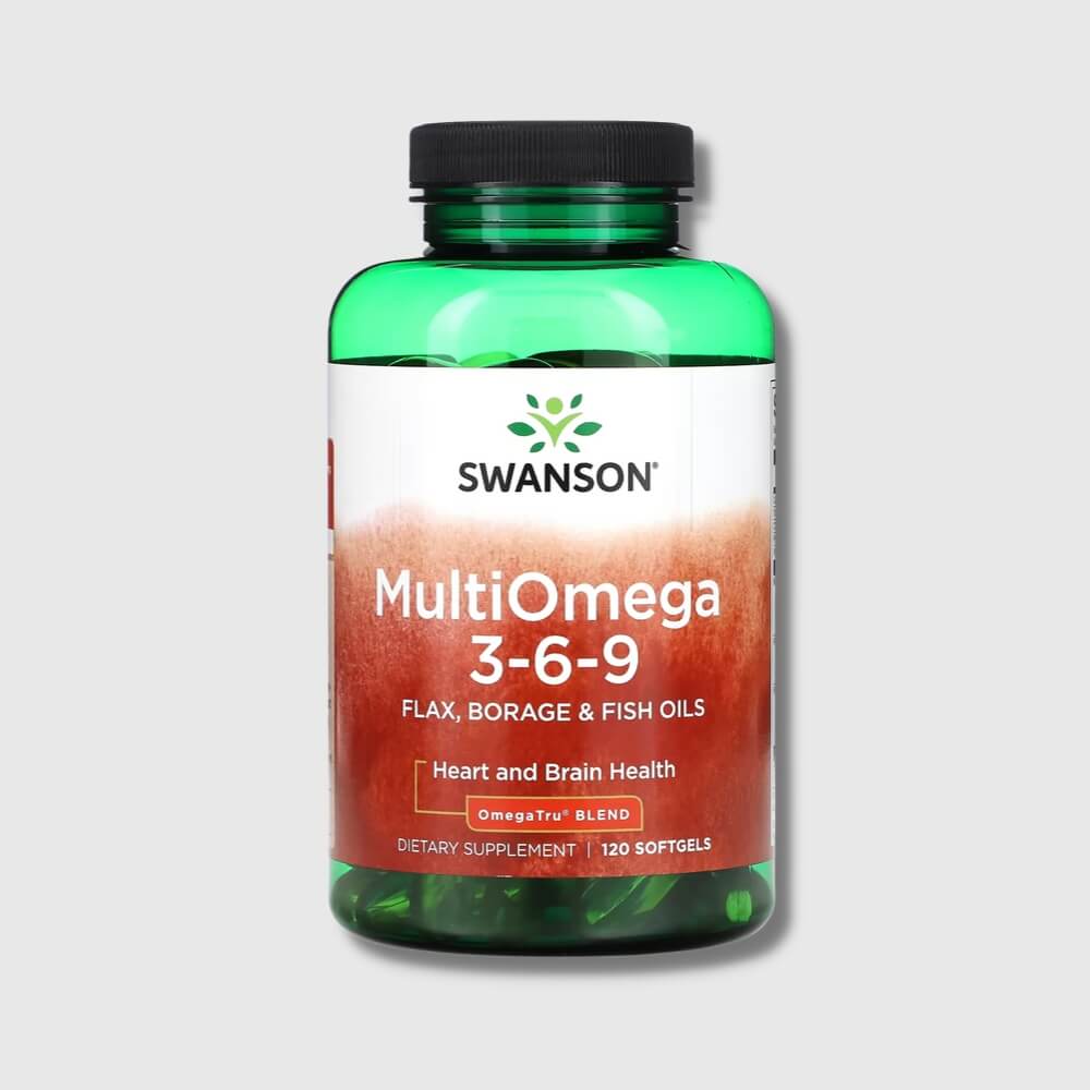 Swanson Multi Omega 3-6-9 - 120 softgels | Megapump