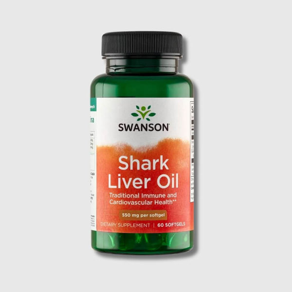 Swanson Shark Liver Oil 550mg | Megapump