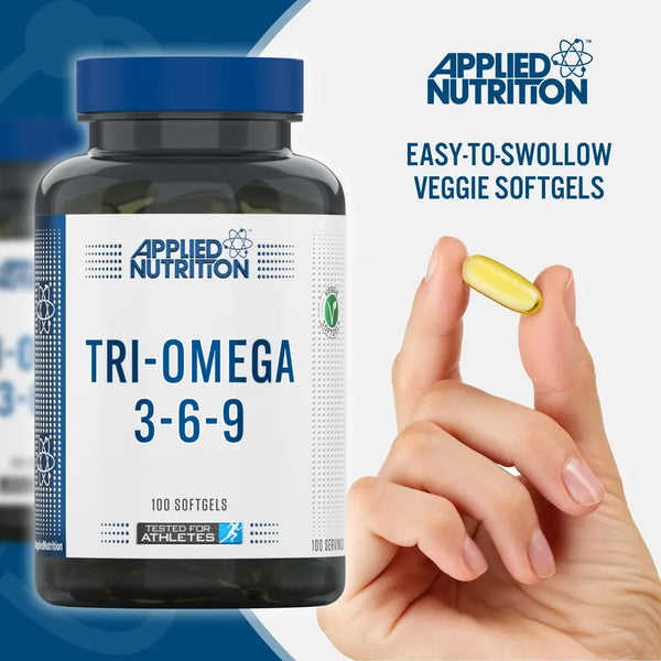 Tri Omega 3-6-9 Applied Nutrition 100 softgels | Megapump