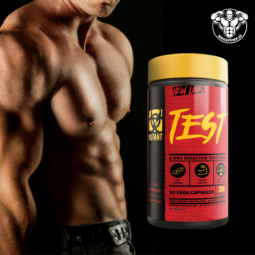 Mutant Test 90 capsules | Buy natural testosterone booster | Megapump
