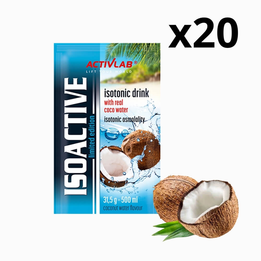 Activlab Isoactive Isotonic Drink 20 x 31.5 g | Megapump