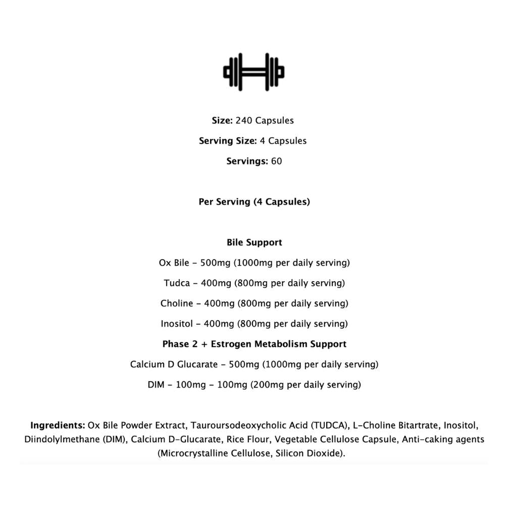 Supplement Needs Liver Stack 240 capsules | Megapump